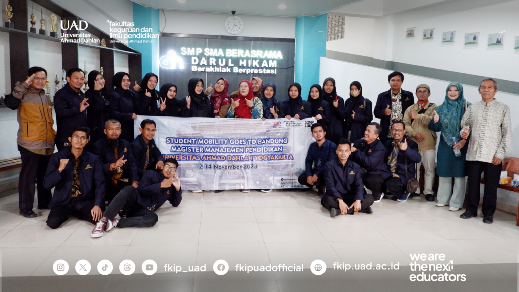 Mahasiswa S2 MP UAD Student Mobility ke Kota Bandung - FKIP UAD